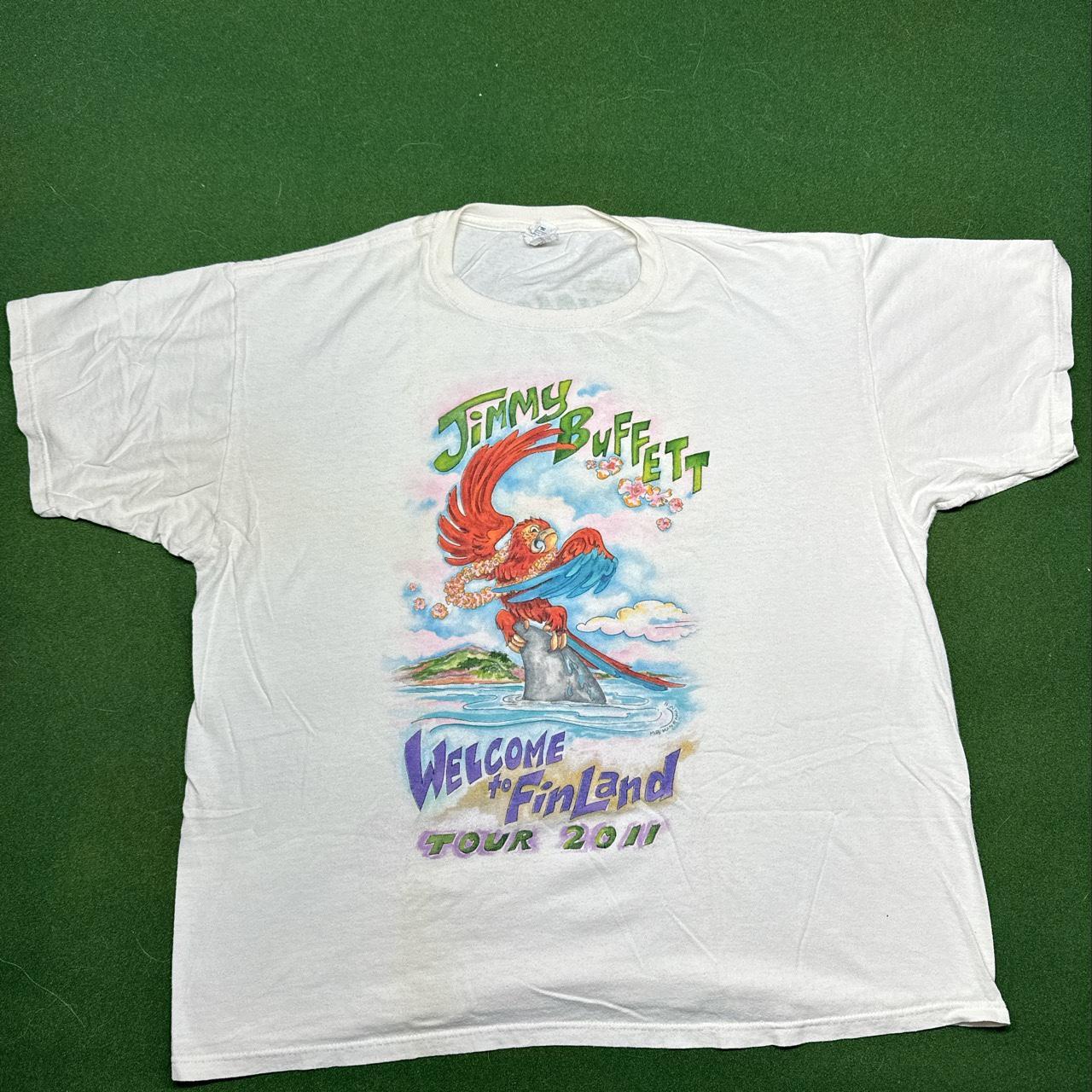 2011 Vintage Jimmy Buffett tee ANVIL TAG!! Price is... - Depop