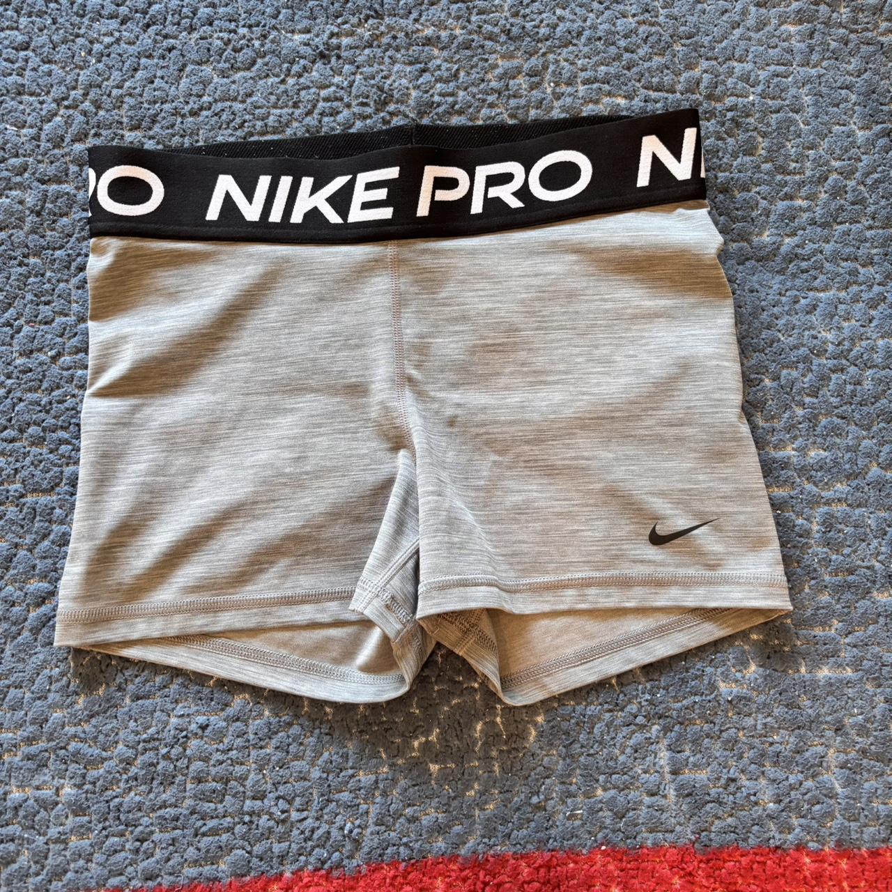 Grey Nike Pros - perfect condition #athleticwear #Nike | Depop