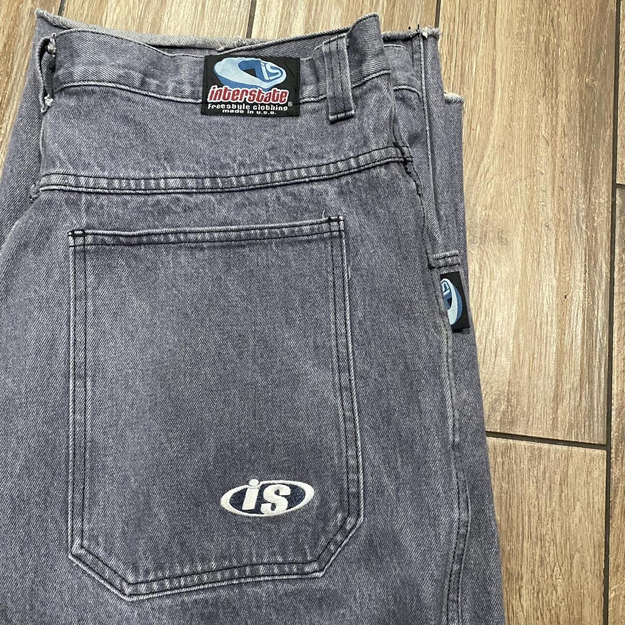 SUPER RARE grey interstate JEANS 🔥 you won’t find a... - Depop