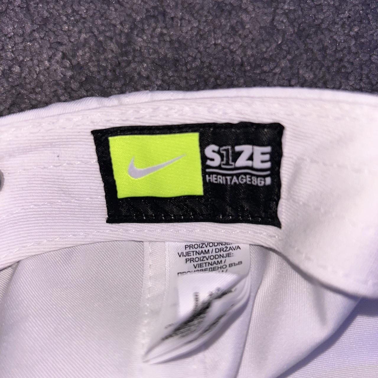 White Nike cap One size fits all Open to offers - Depop