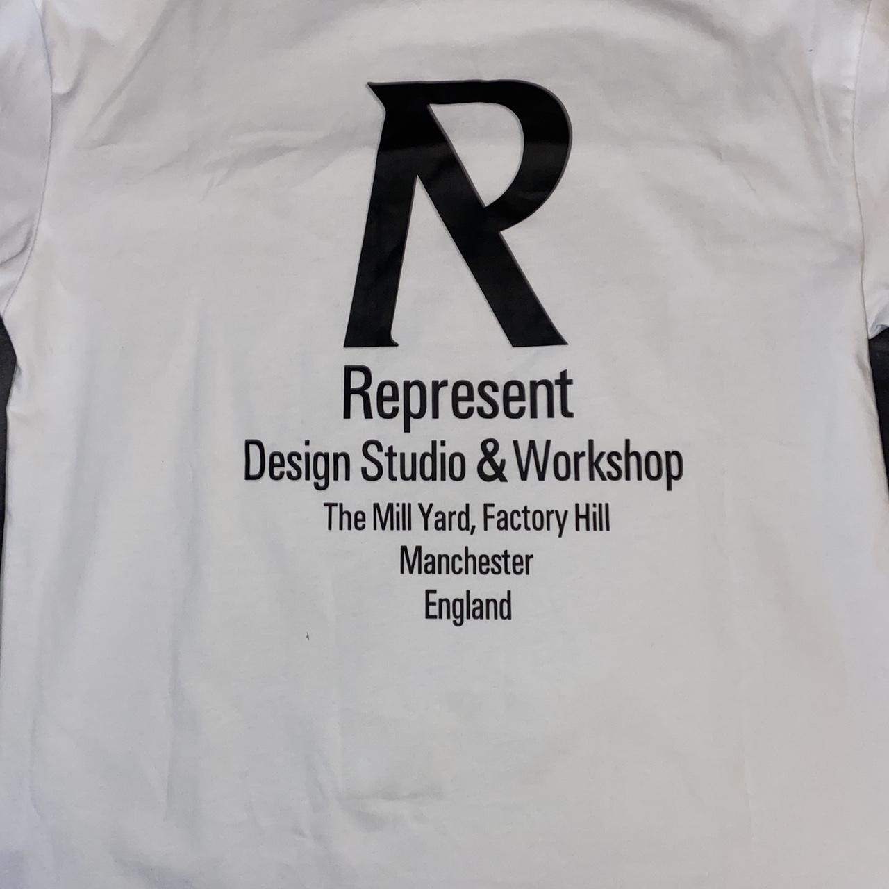 Represent design studio tshirt Men’s M Oversized... - Depop