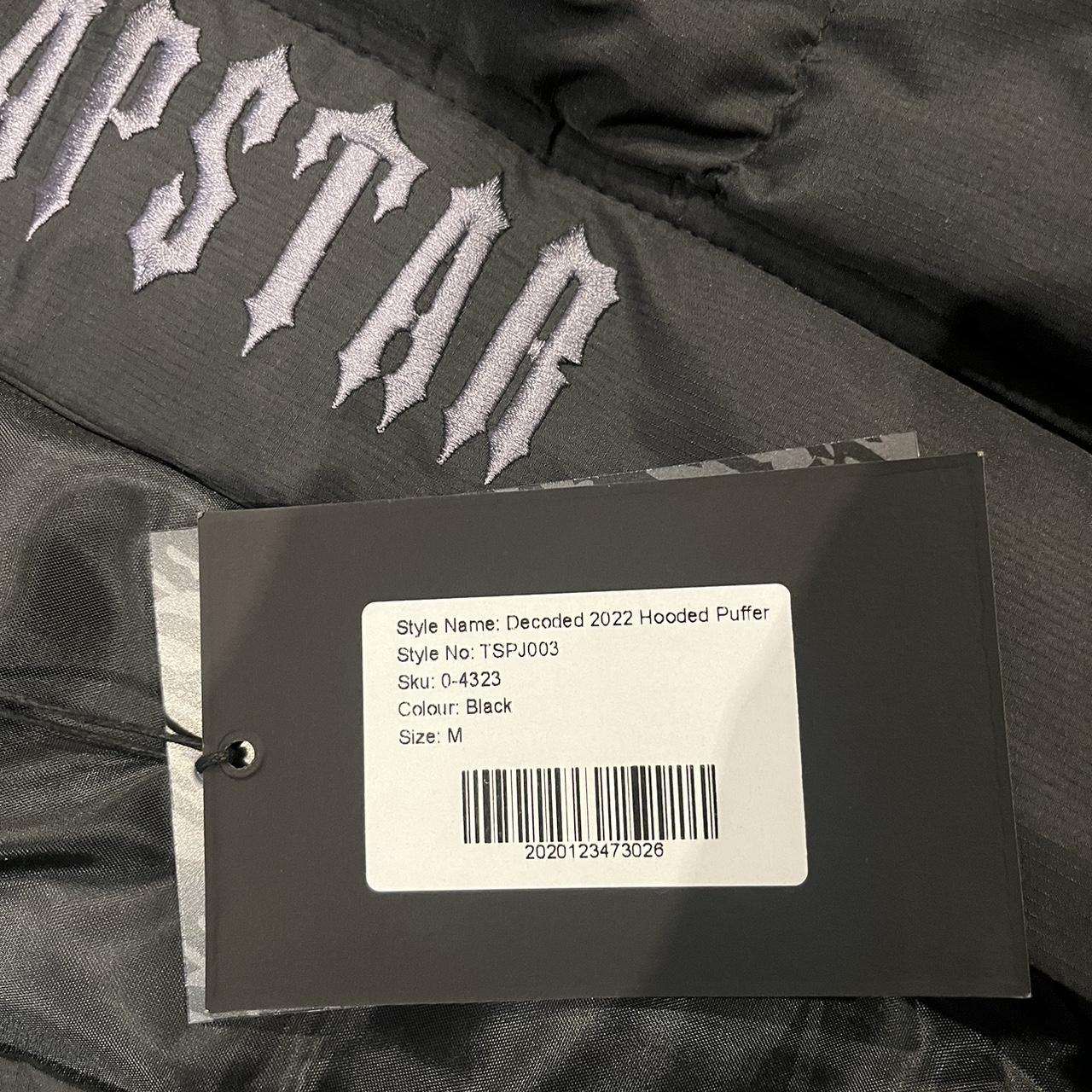 Trapstar Men's Black Coat | Depop