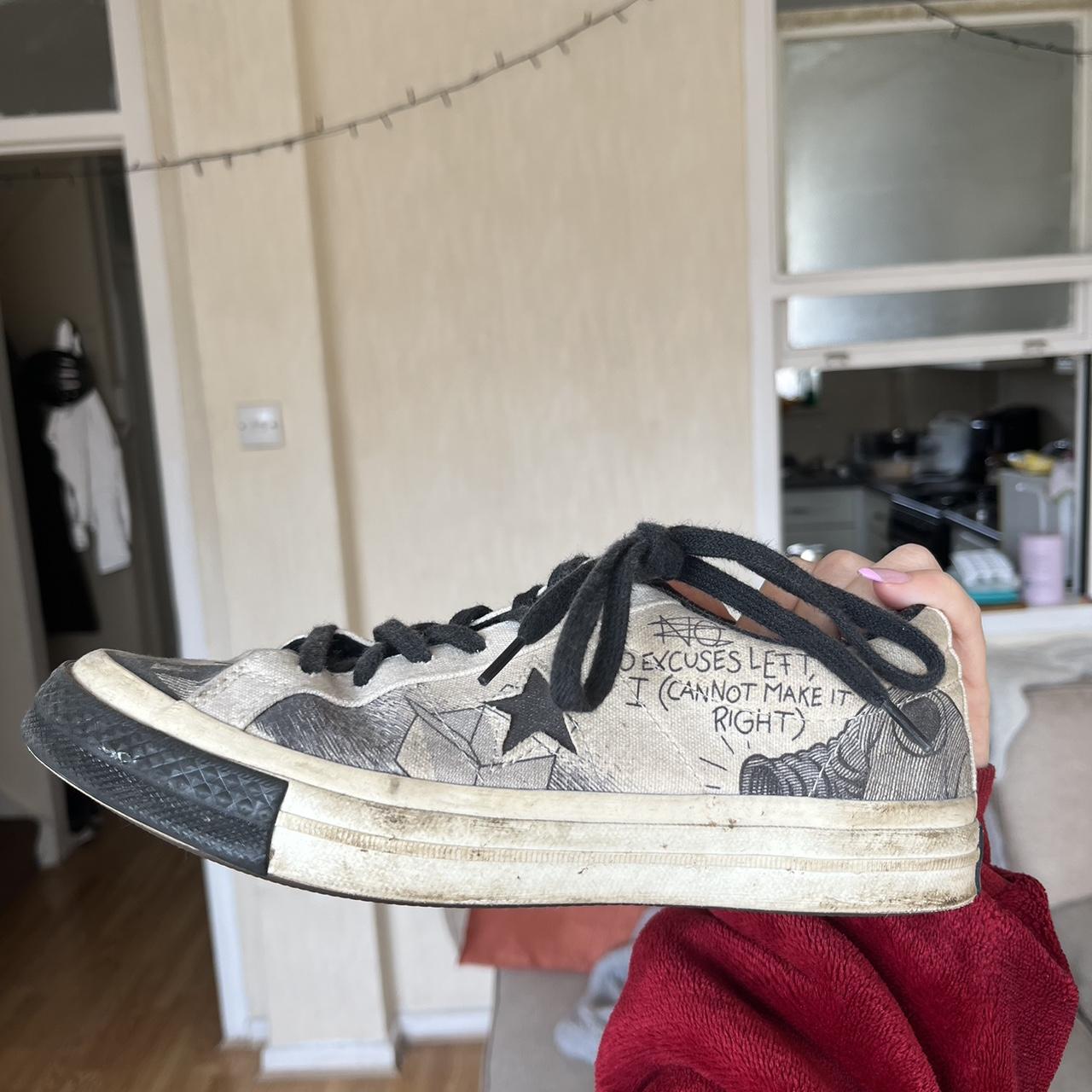 Tyler the Creator artist series converse. few signs... - Depop