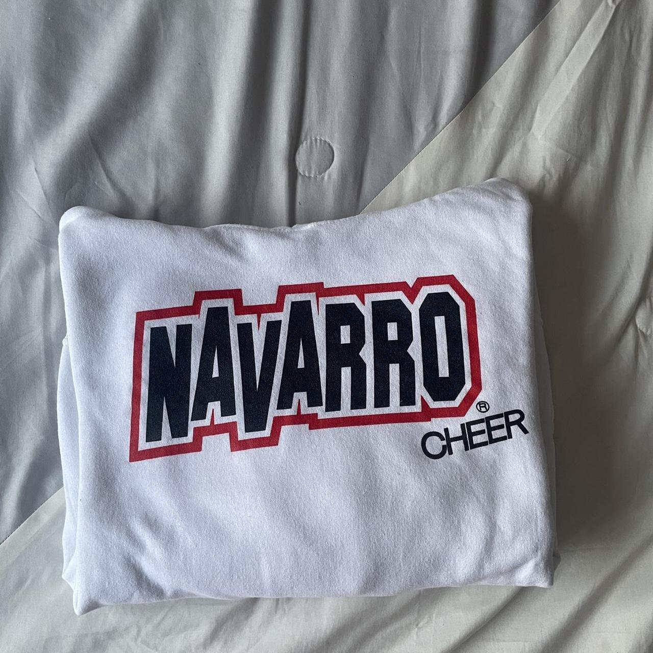 Navarro Cheer Hoodie Rebel Athletic missing string... - Depop