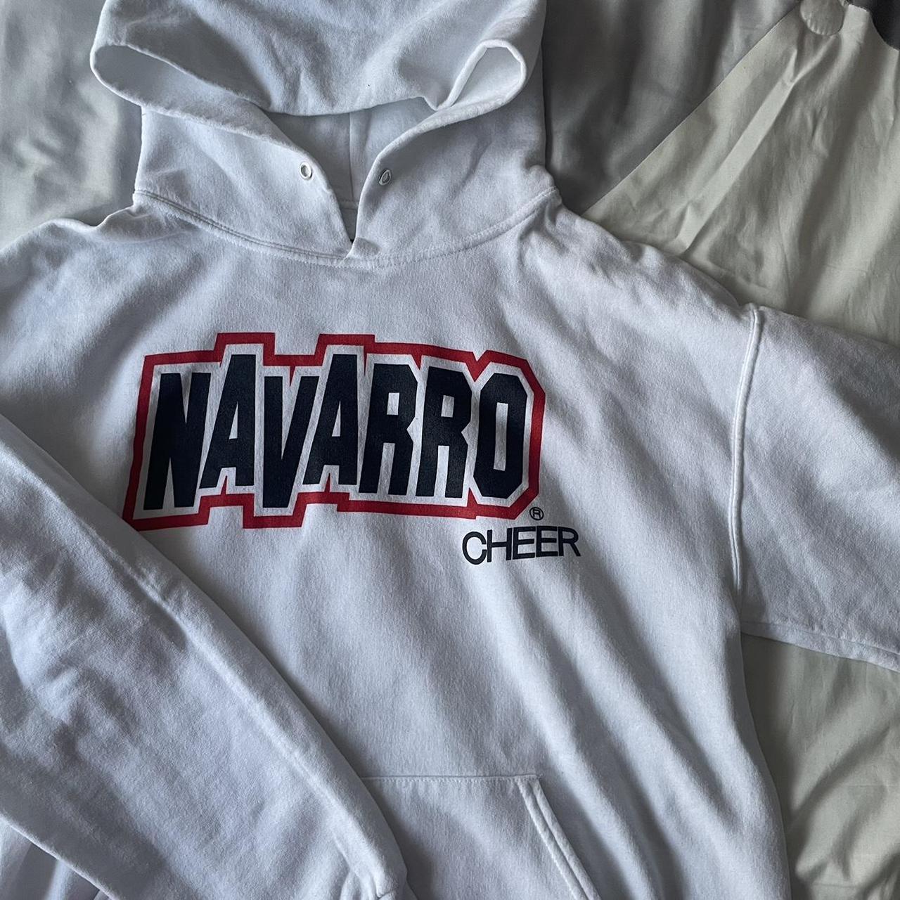 Navarro Cheer Hoodie Rebel Athletic missing string... - Depop