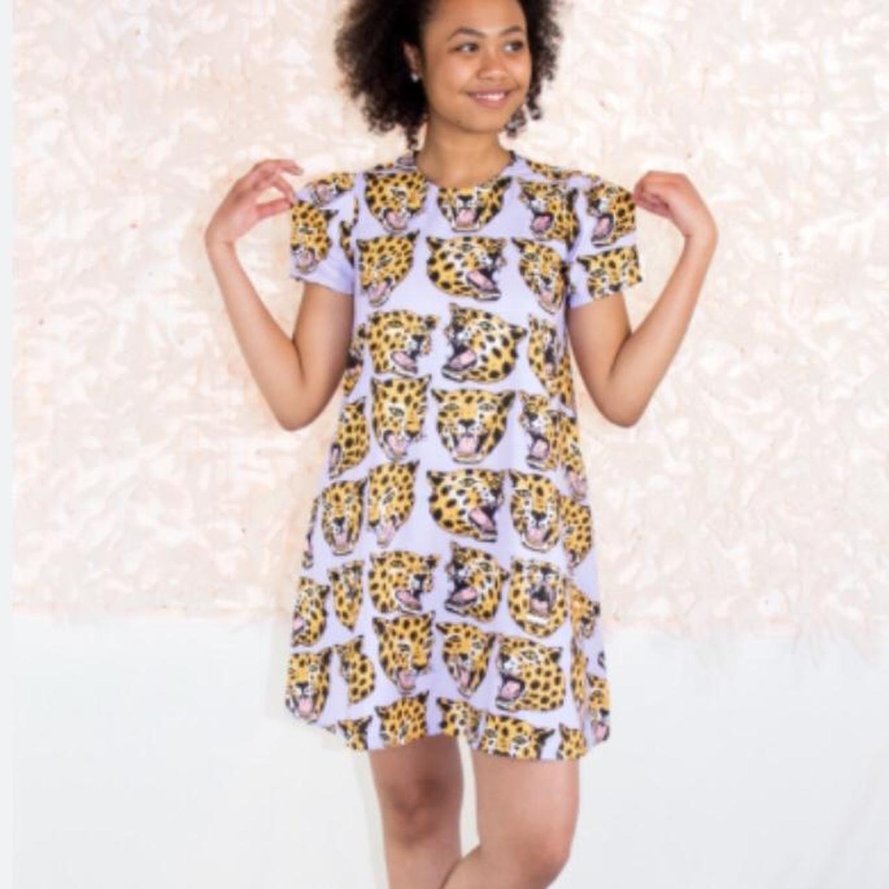 Nooworks tiger molly dress Medium Excellent condition - Depop