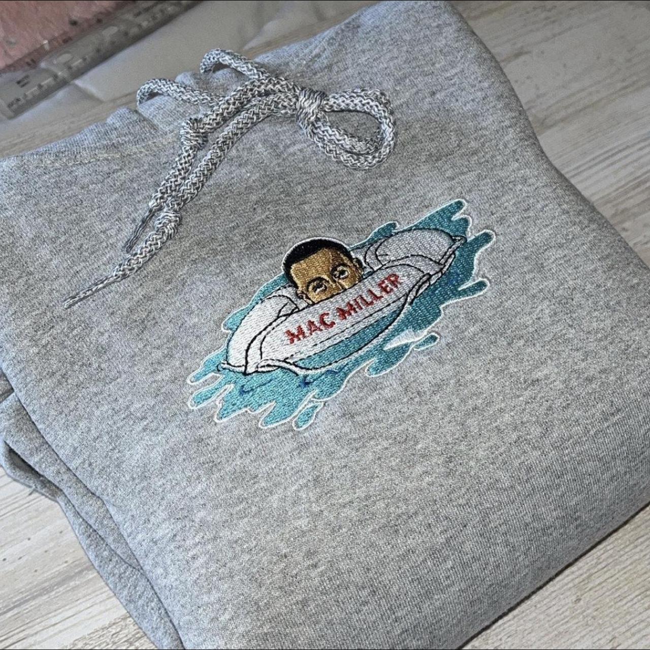 Mac miller hoodie 🌊🛟 AVAILABLE IN ALL COLORS... - Depop