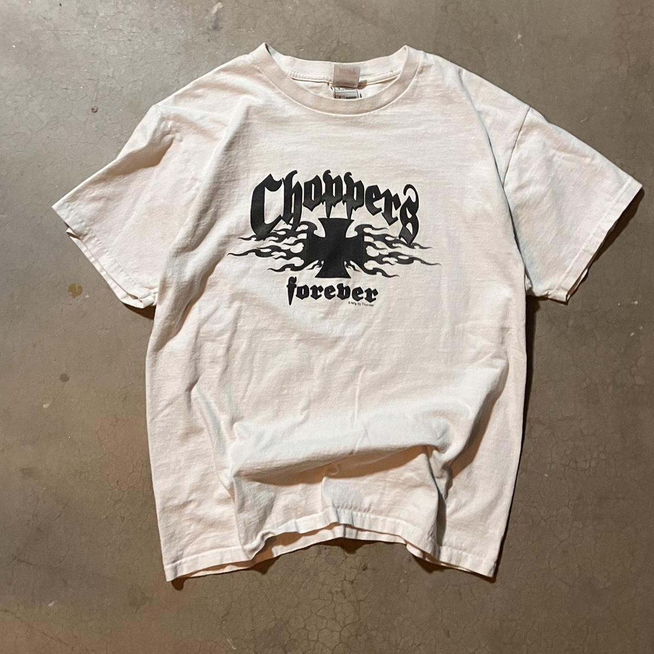 vintage west coast choppers style shirt any flaws... | Depop