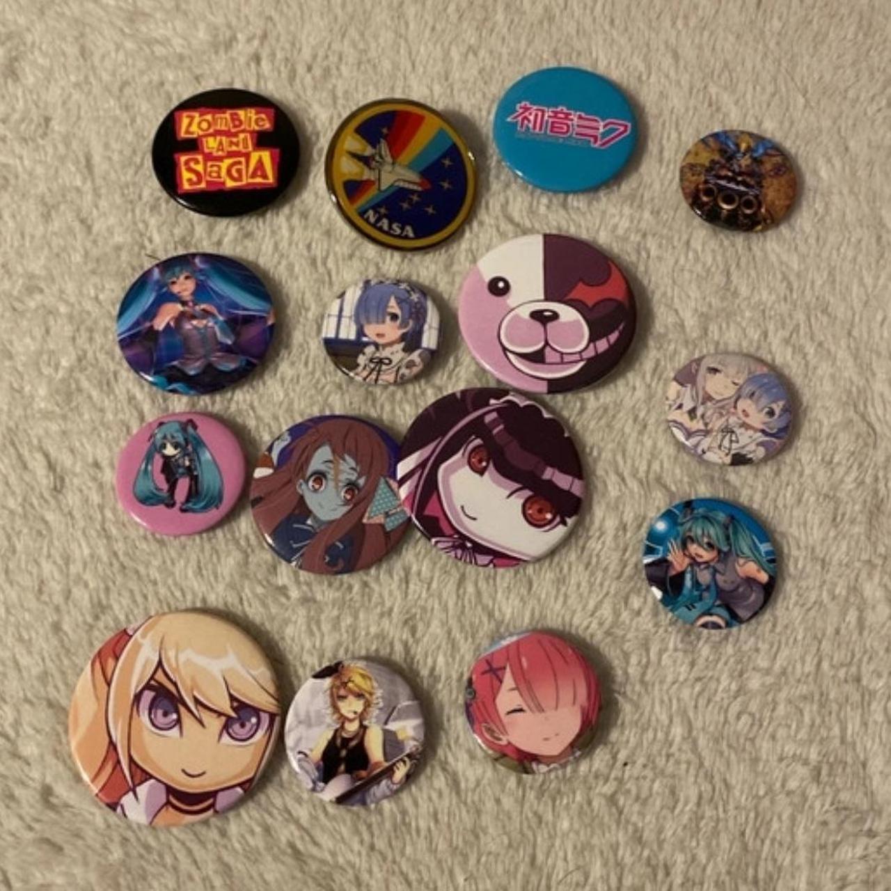 Various Anime Pin Badges Assortment #Anime #Pins... - Depop