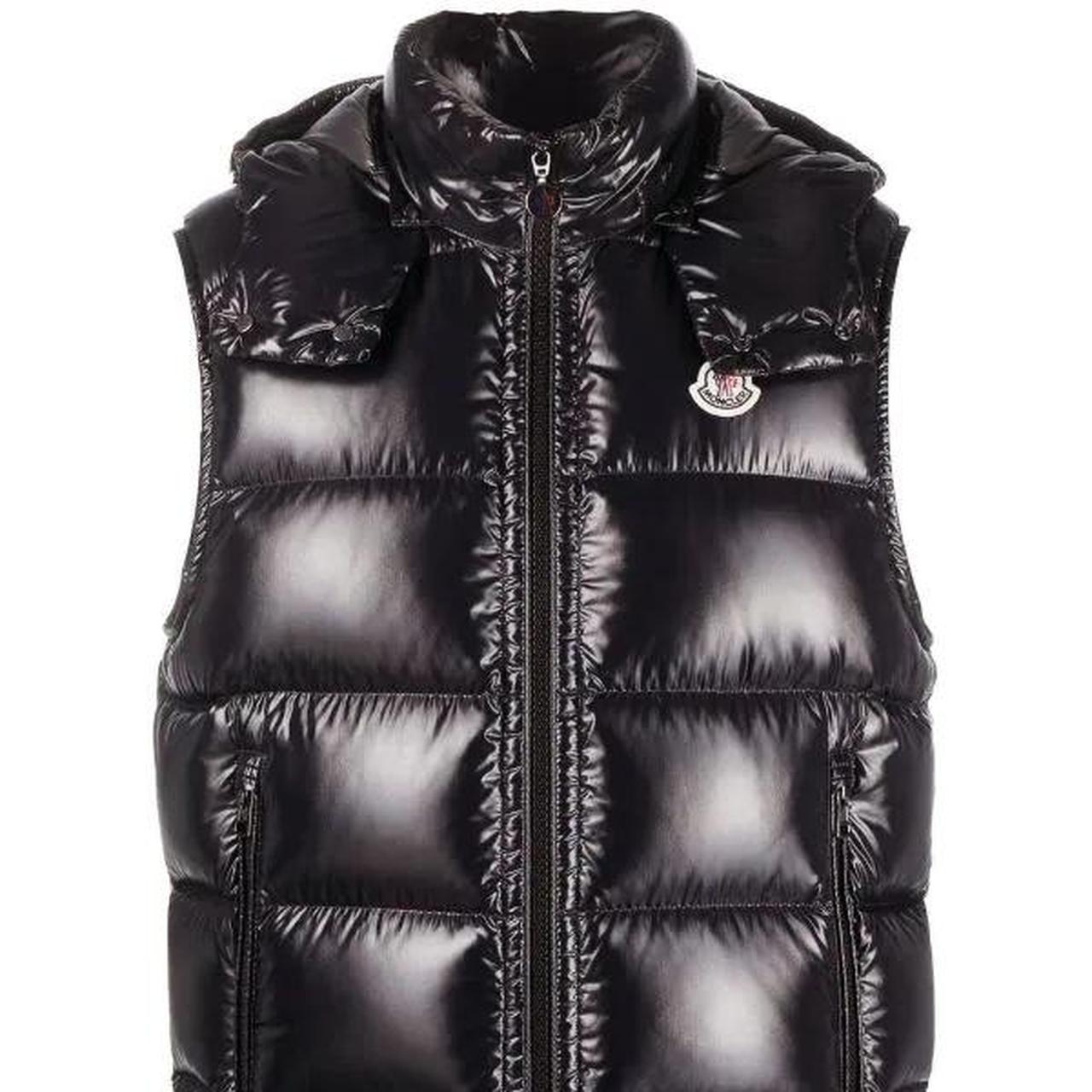Moncler Gillet Hoodie. Authentic. #bodywarmer - Depop