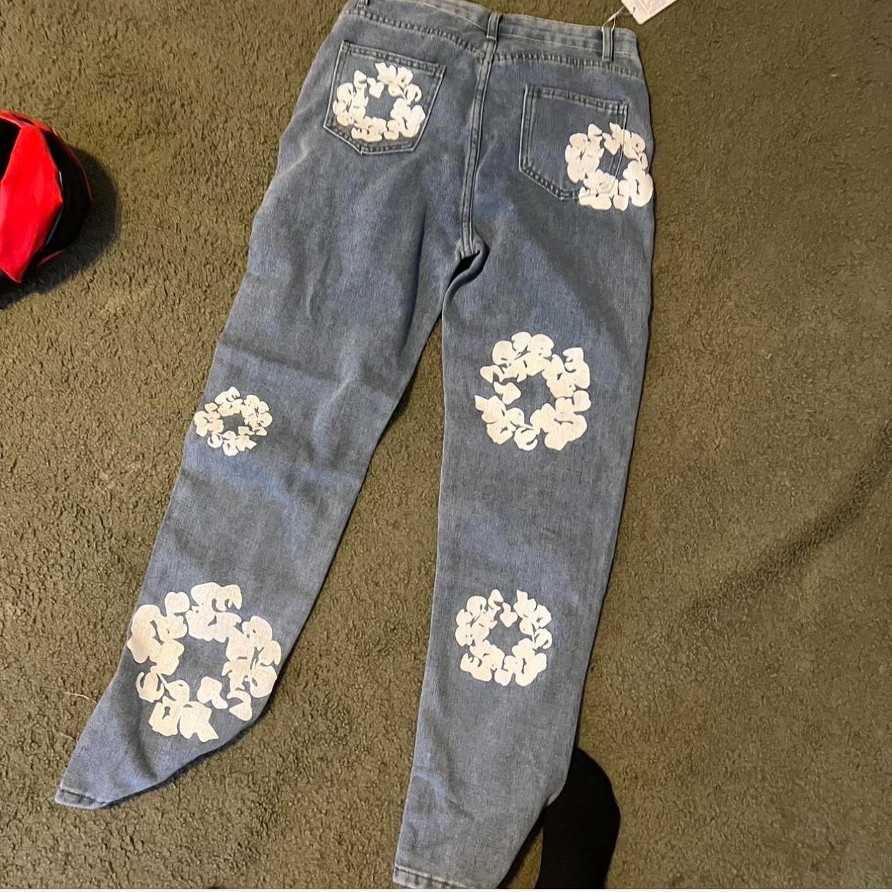 Rep denim tears pants, never worn!!! - Depop