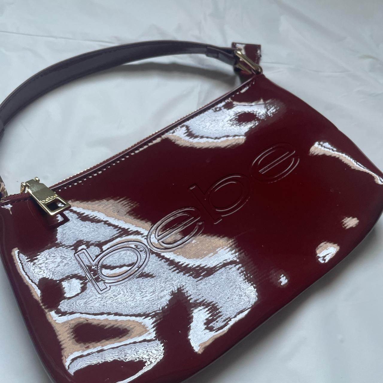 BEBE MINI BAG do not purchase -unisex -deep red &... - Depop