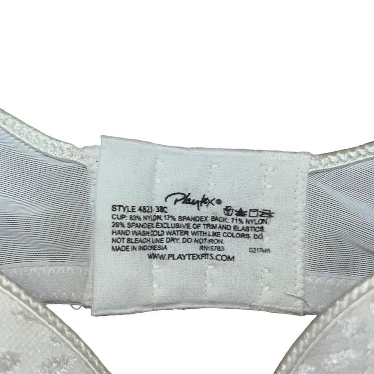 NWOT PLAYTEX White Bra Size 38C Price is negotiable... - Depop