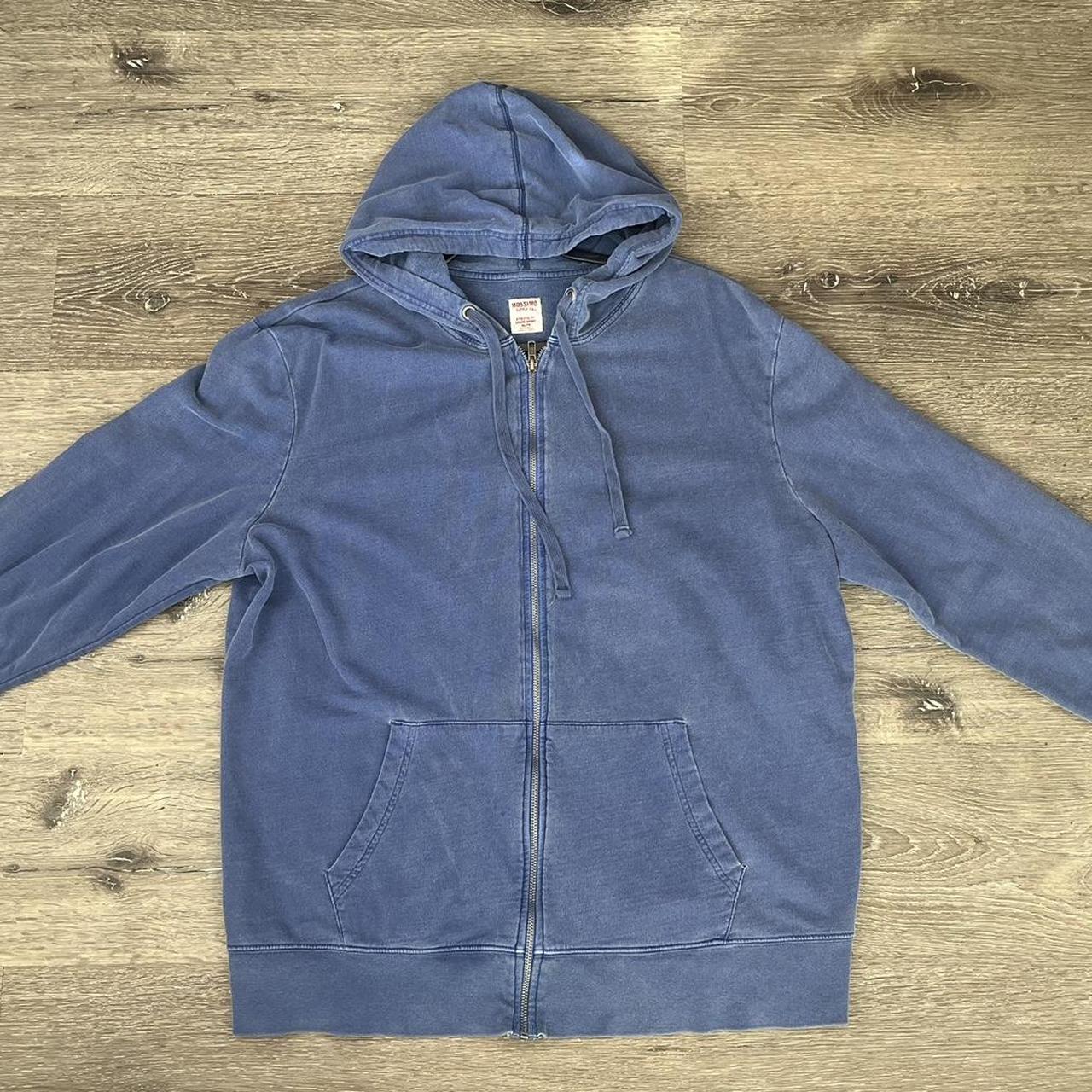 Mossimo zip up Women’s athletic fit sweater Size... - Depop