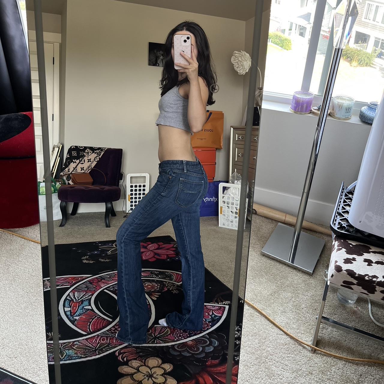 Gap Y2k low rise bootcut jeans Women’s waist size... - Depop