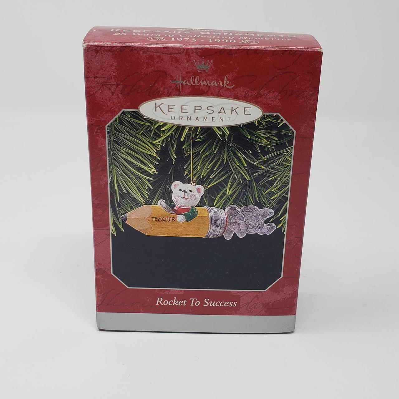 1998 Hallmark Rocket To Success Keepsake Handcrafted... - Depop