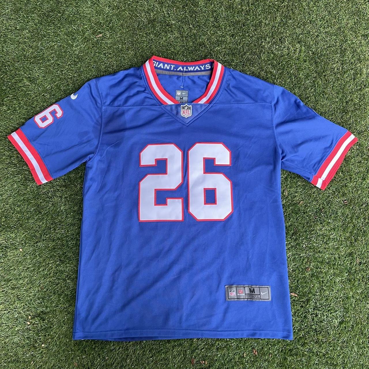 Nike New York Giants Saquon Barkley Jersey (M) •... - Depop