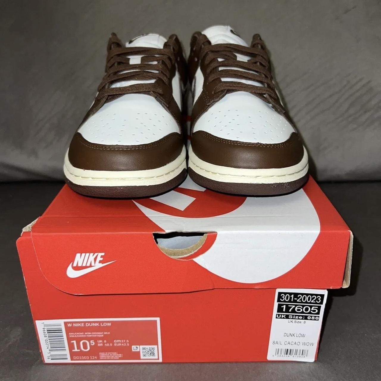 Nike Dunk Low Cacao Wow Mocha Brow UK8 BRAND NEW ... - Depop