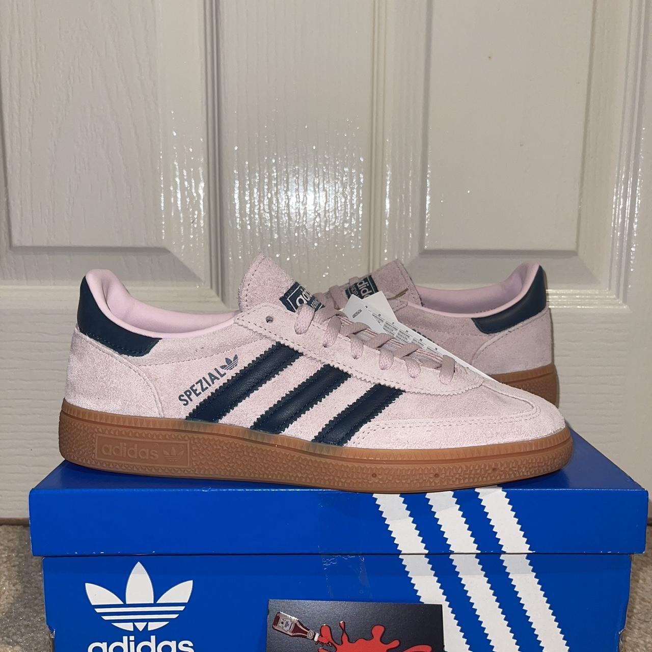 Adidas Handball Spezial Clear Pink Arctic Night... | Depop