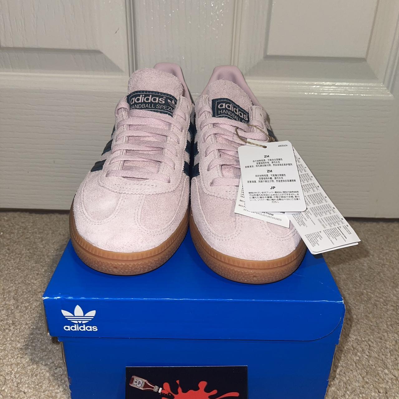 Adidas Handball Spezial Clear Pink Arctic Night... | Depop