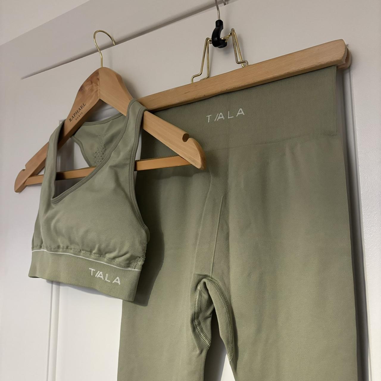 TALA sage green co-ord gym set Size 8 The... - Depop