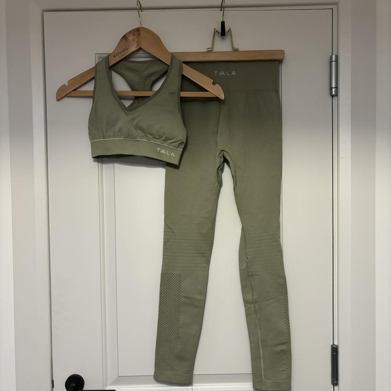 TALA sage green co-ord gym set Size 8 The... - Depop