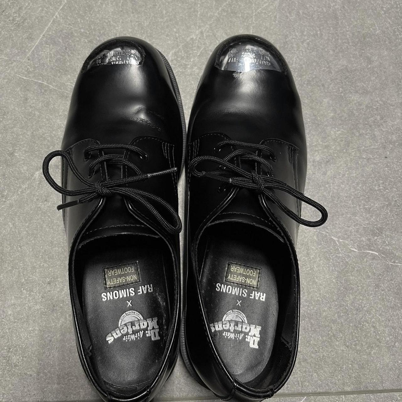 Raf Simmons x doc martens derby’s boots Been using... - Depop