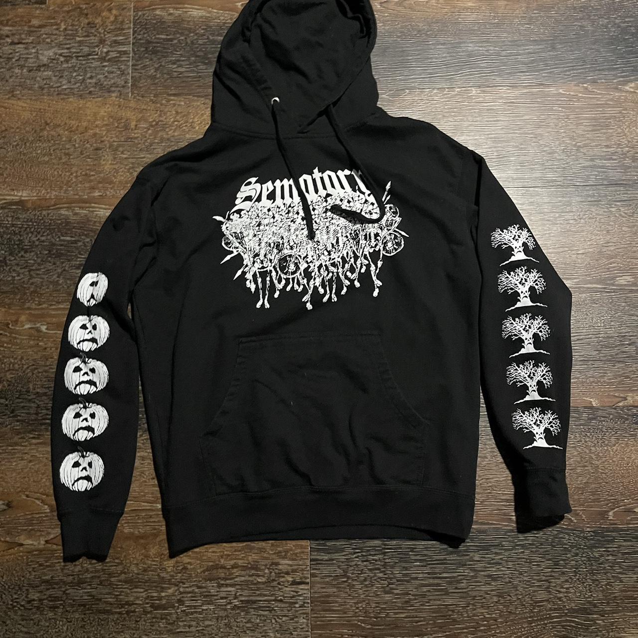 SEMATARY TOUR HOODIE H-TOWN #sematary #hauntedmound... - Depop