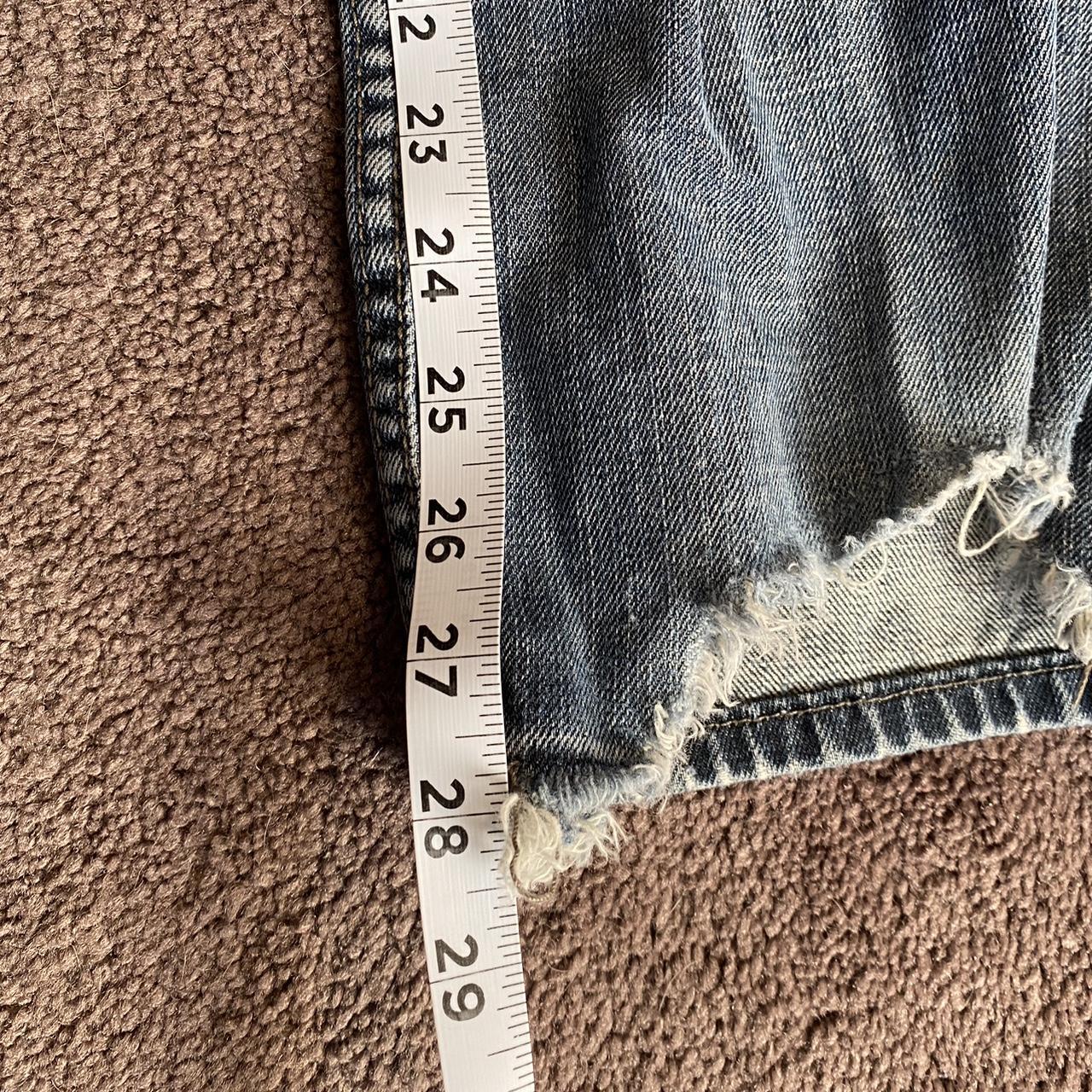 light blue relaxed boot helix jeans cool back... - Depop