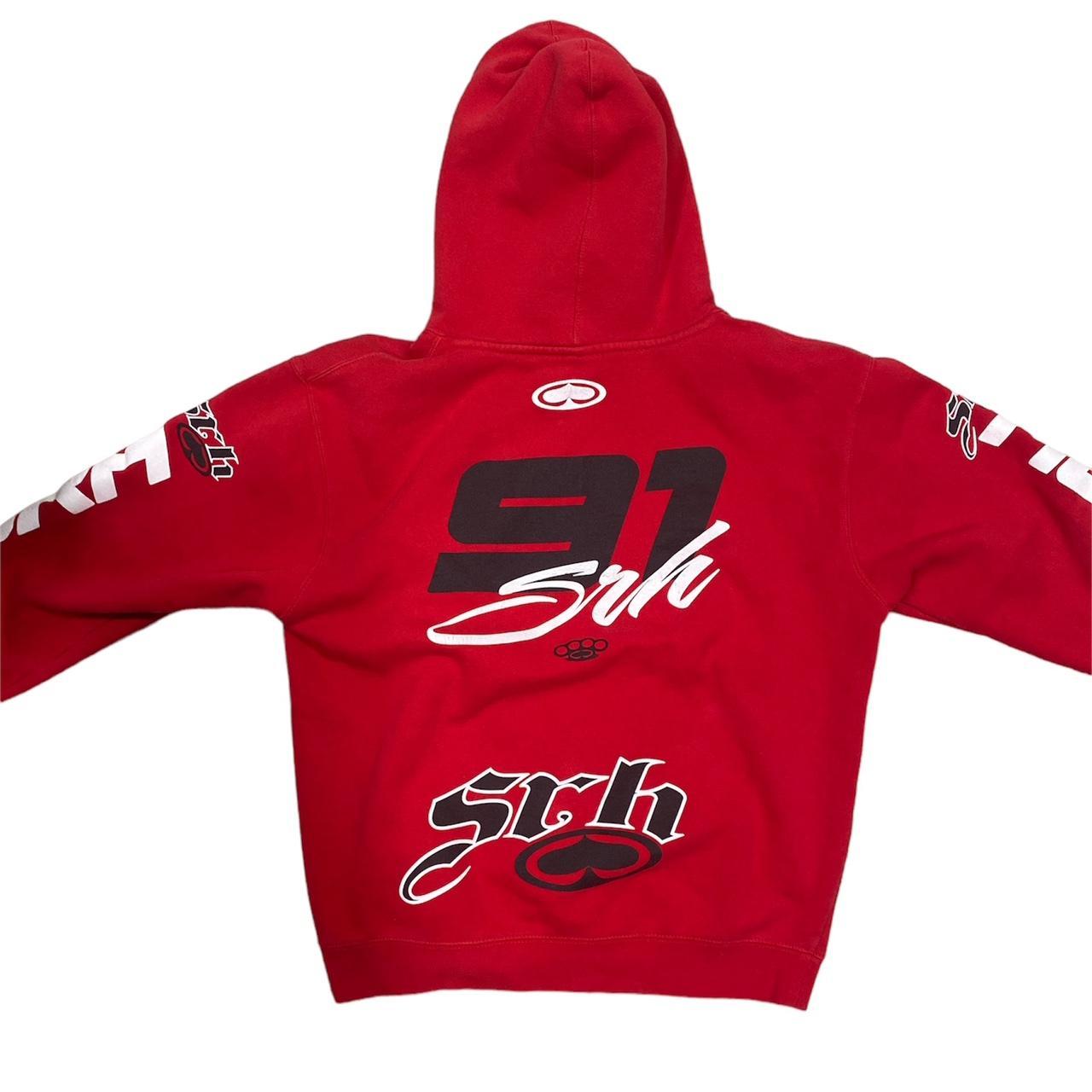 supporting radical habits SRH red hoodie w sick... - Depop