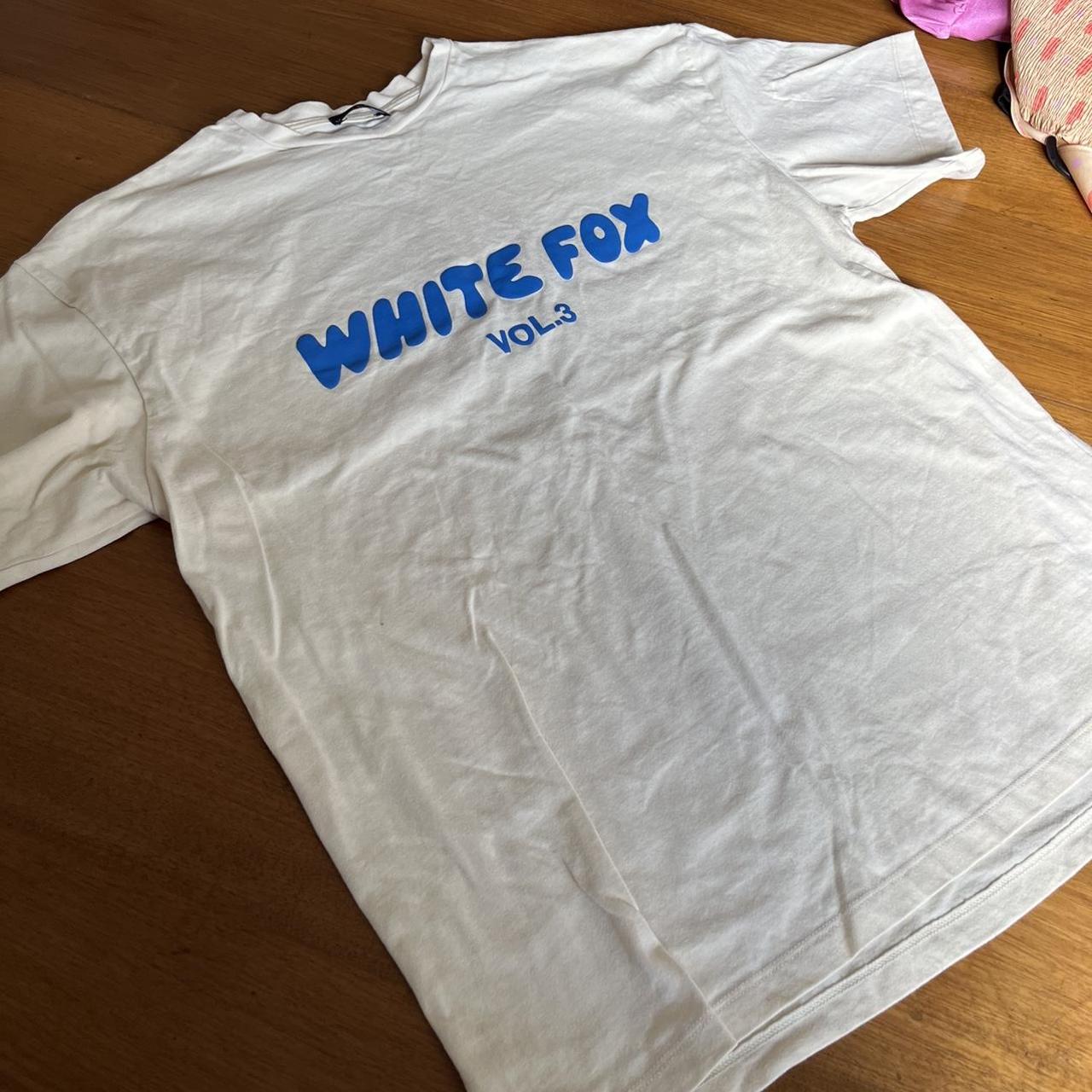 White fox - yellow t shirt SKZE S/M Small pull of... - Depop