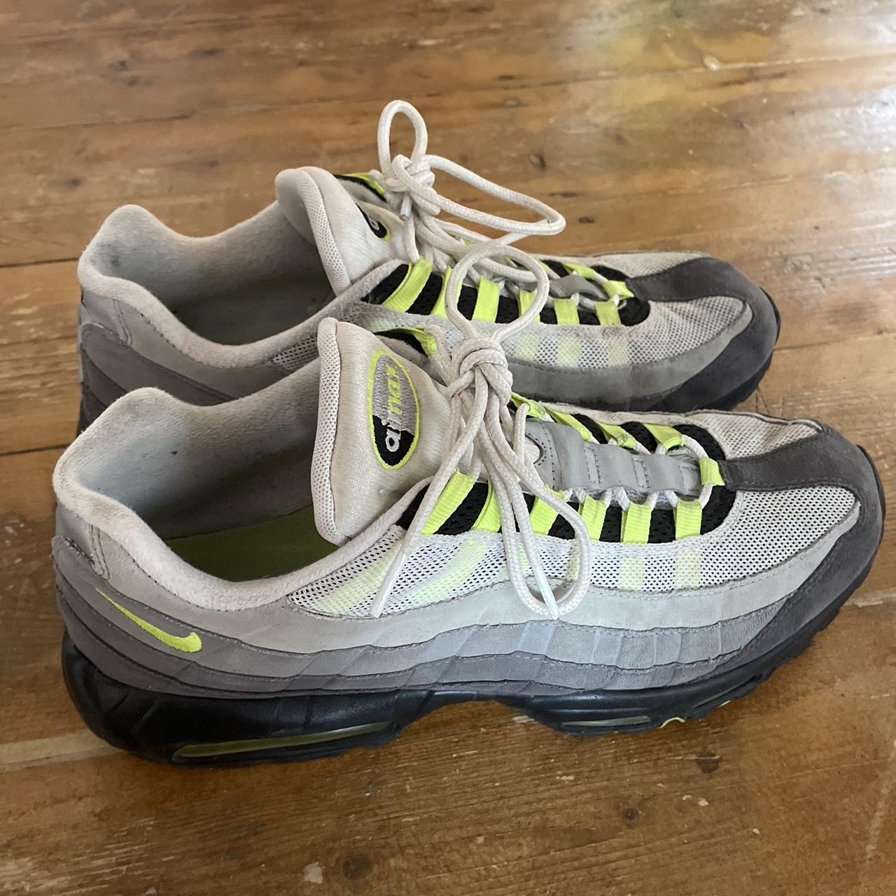 Nike Air Max 95 OG Neons 2015 Very cool shoe Great... - Depop