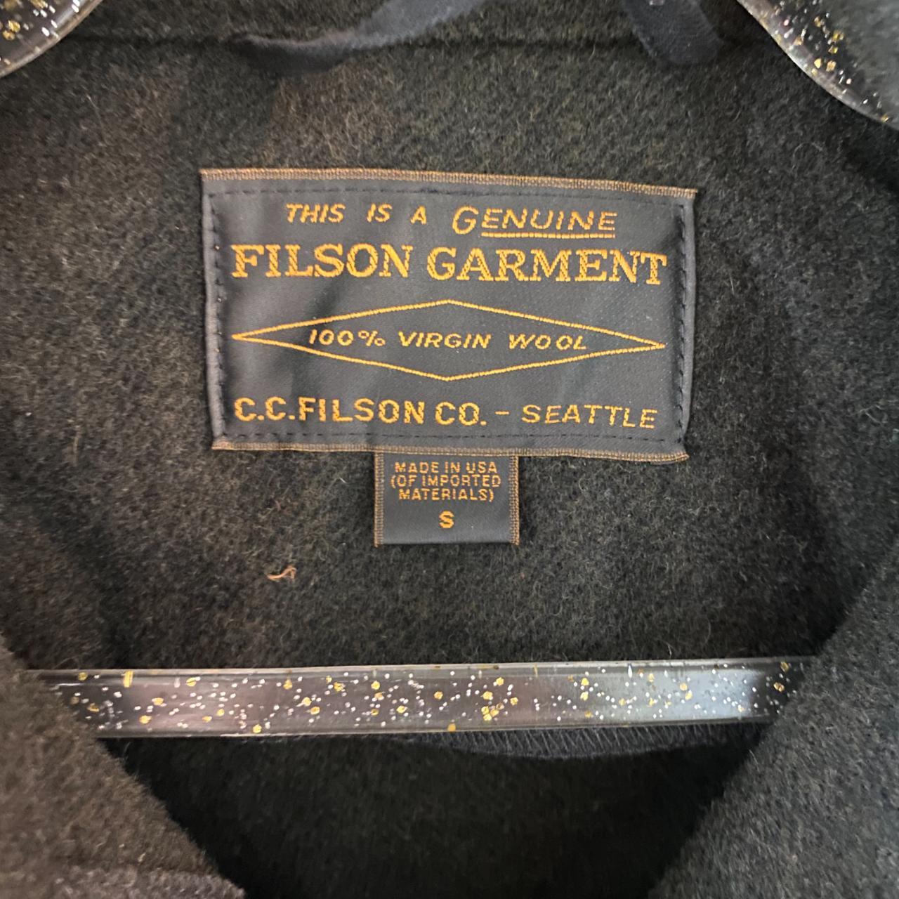 Filson Mackinaw Wool work jacket size SMALL, worn a... - Depop