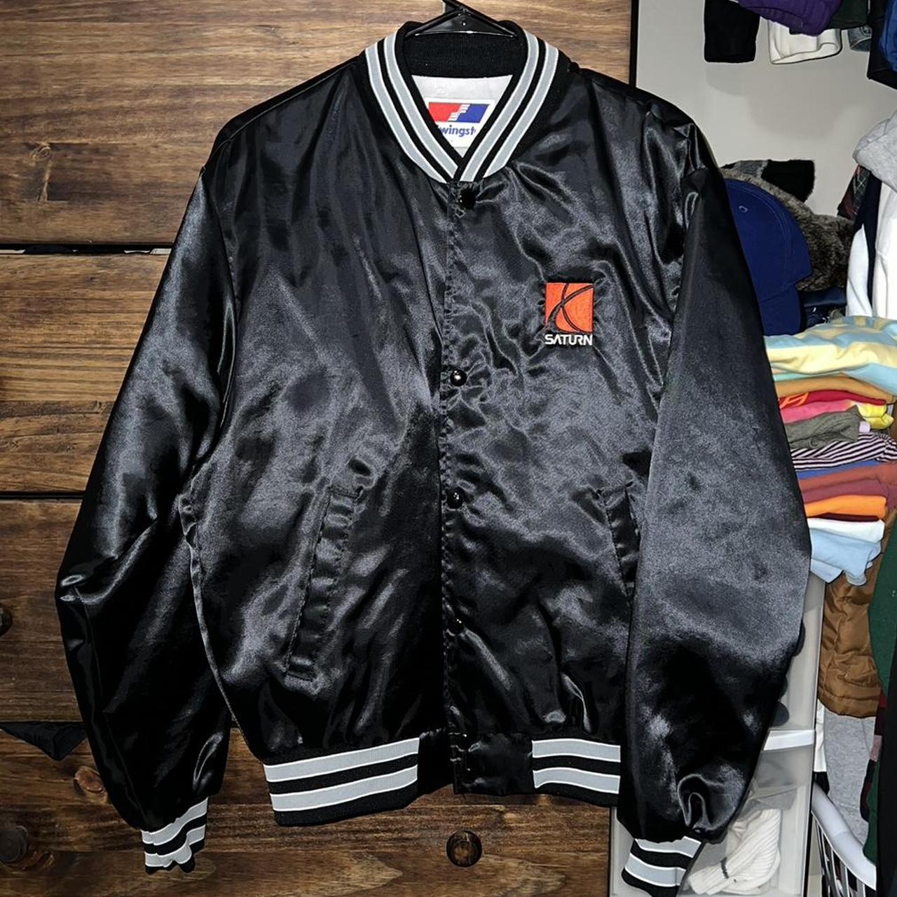 Men's Black and Red Jacket | Depop