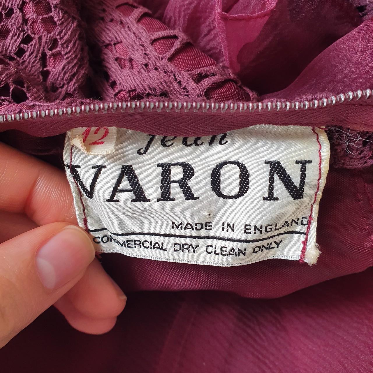 A gorgeous dress by vintage designer Jean Varon. The... - Depop