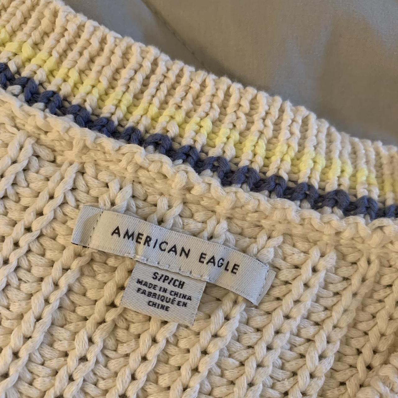 American eagle knit cream sweater vest 🤍 Super cute... - Depop