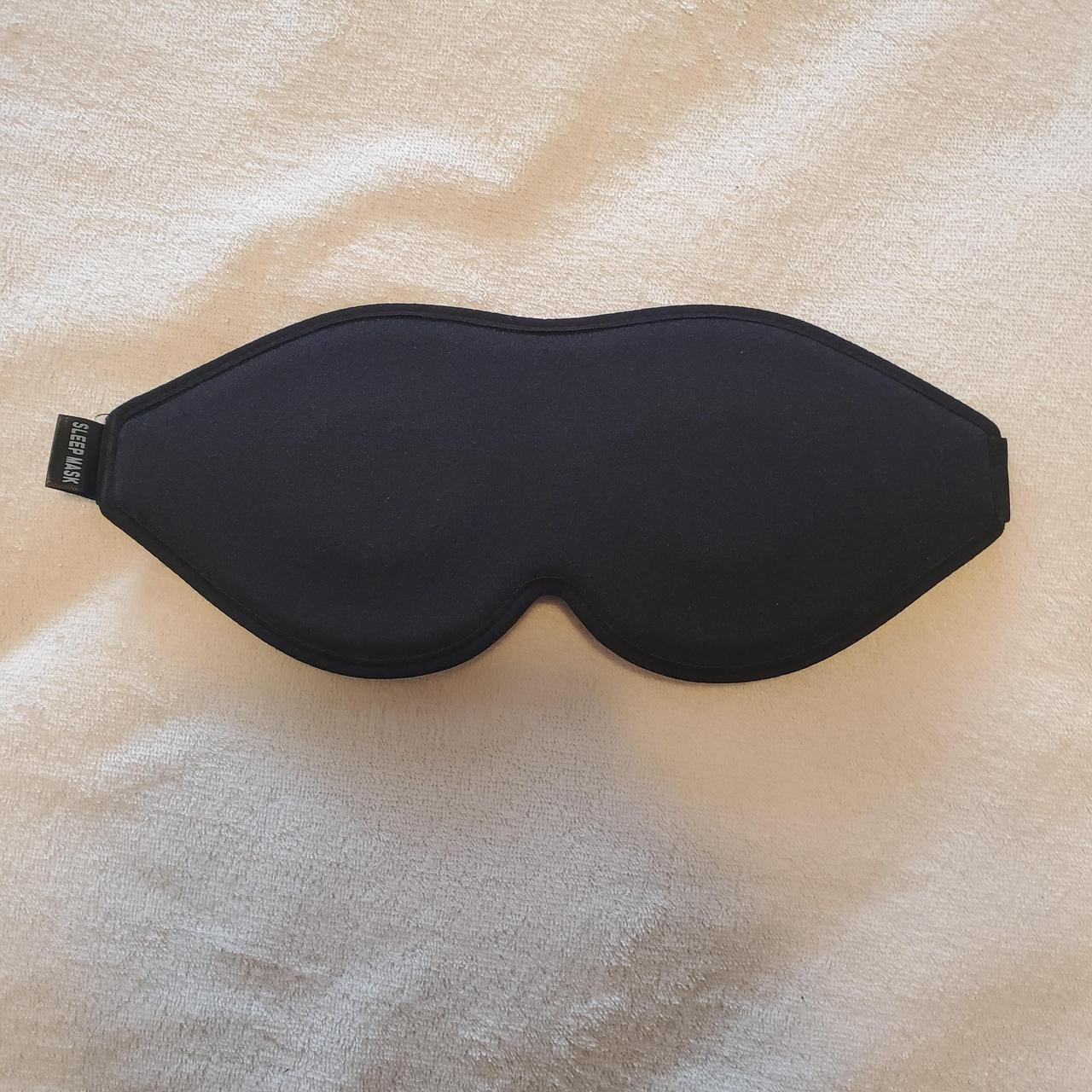 Large sleep mask. Adjustable strap. - Depop
