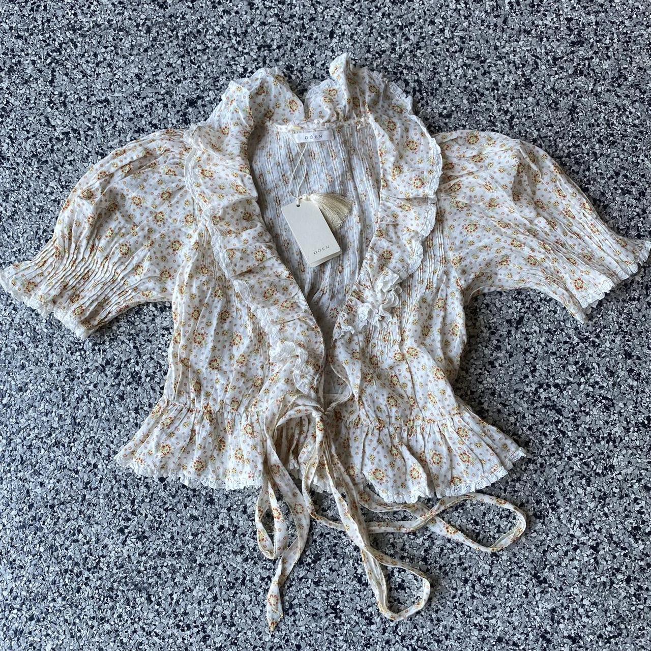 Doen Wrap top (existing tags removed) Size... - Depop