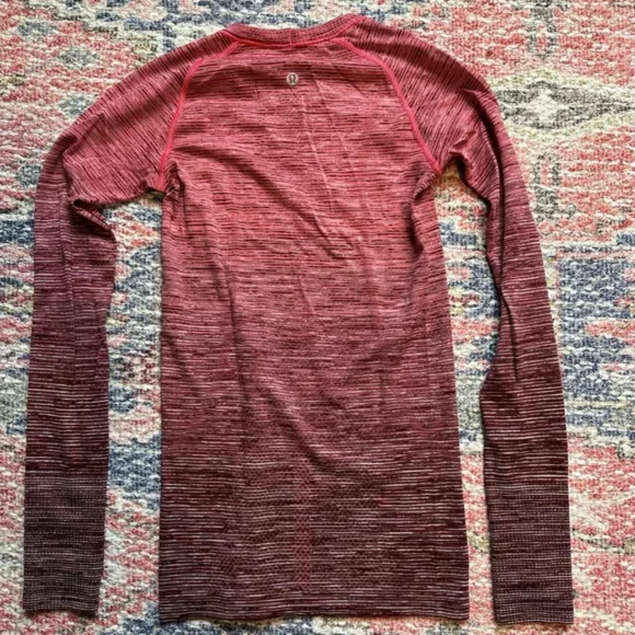 Lululemon swiftly tech long sleeve Super cute color…... - Depop