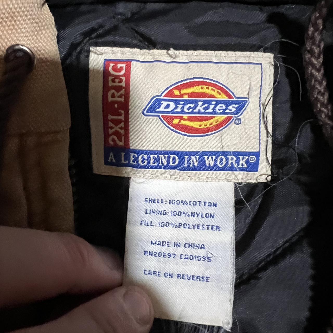 Vintage Dickies workwear coat -Heavily worn -Tag... - Depop