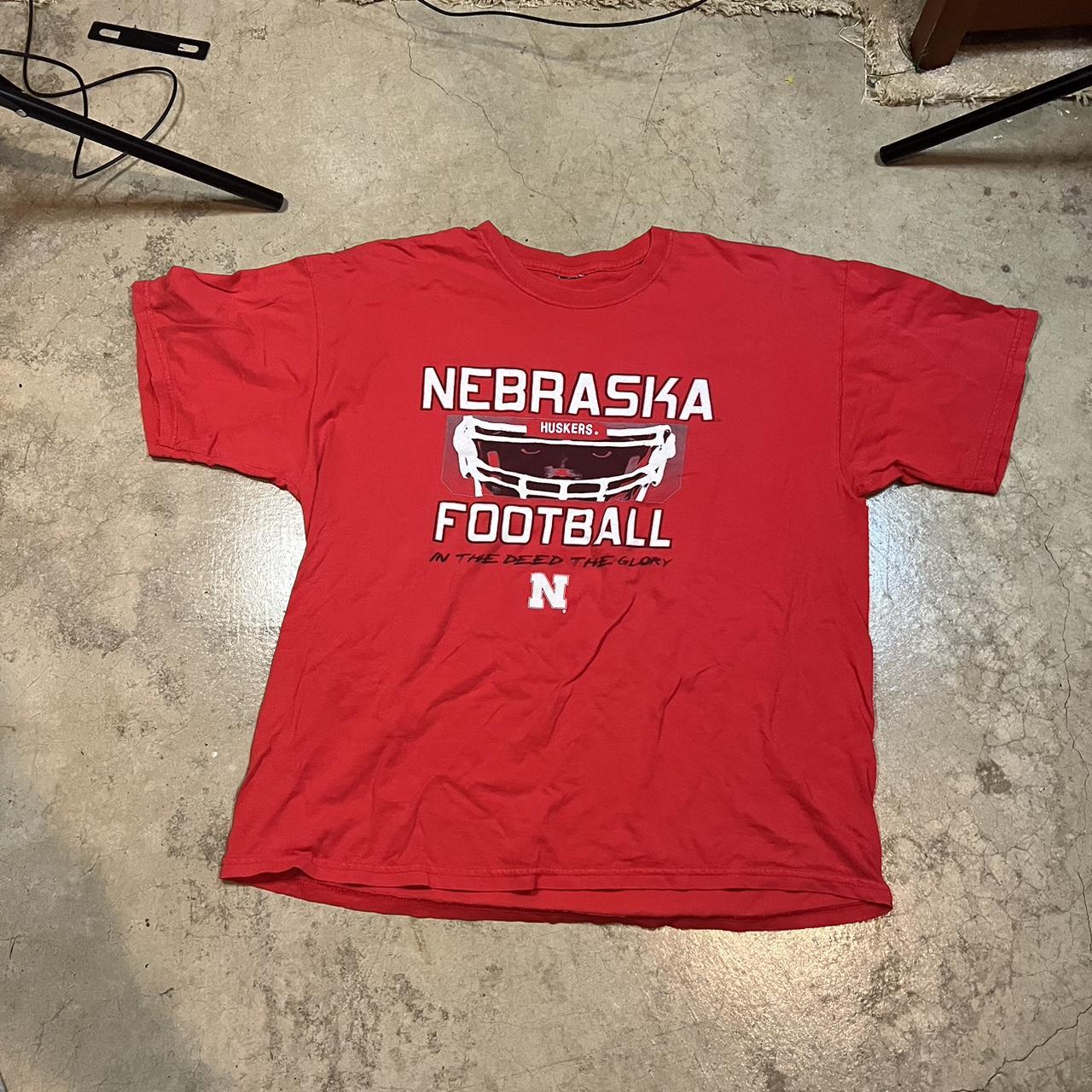 Nebraska Football shirt - Depop