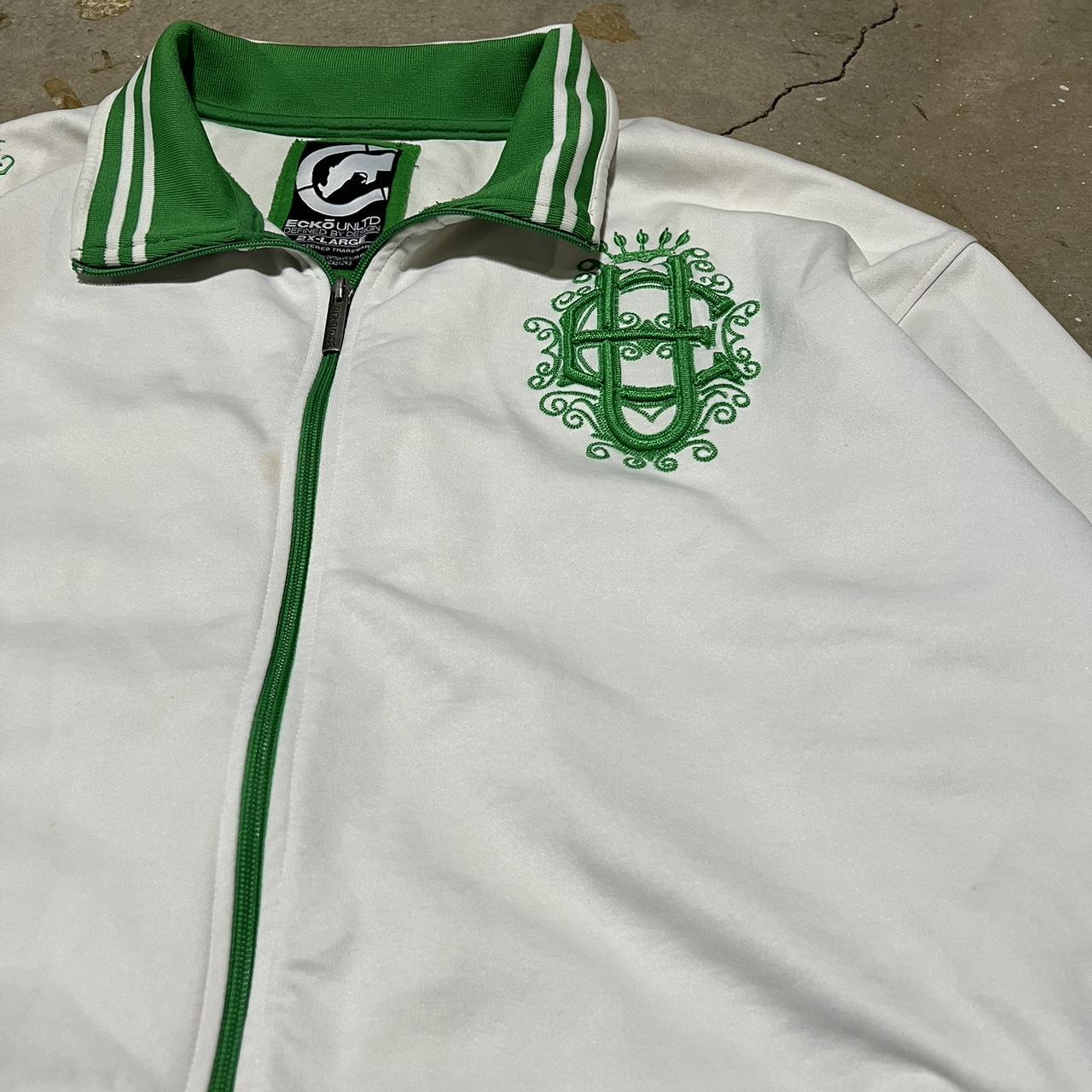 y2k ecko unltd tracksuit just the top, nasty ecko... - Depop