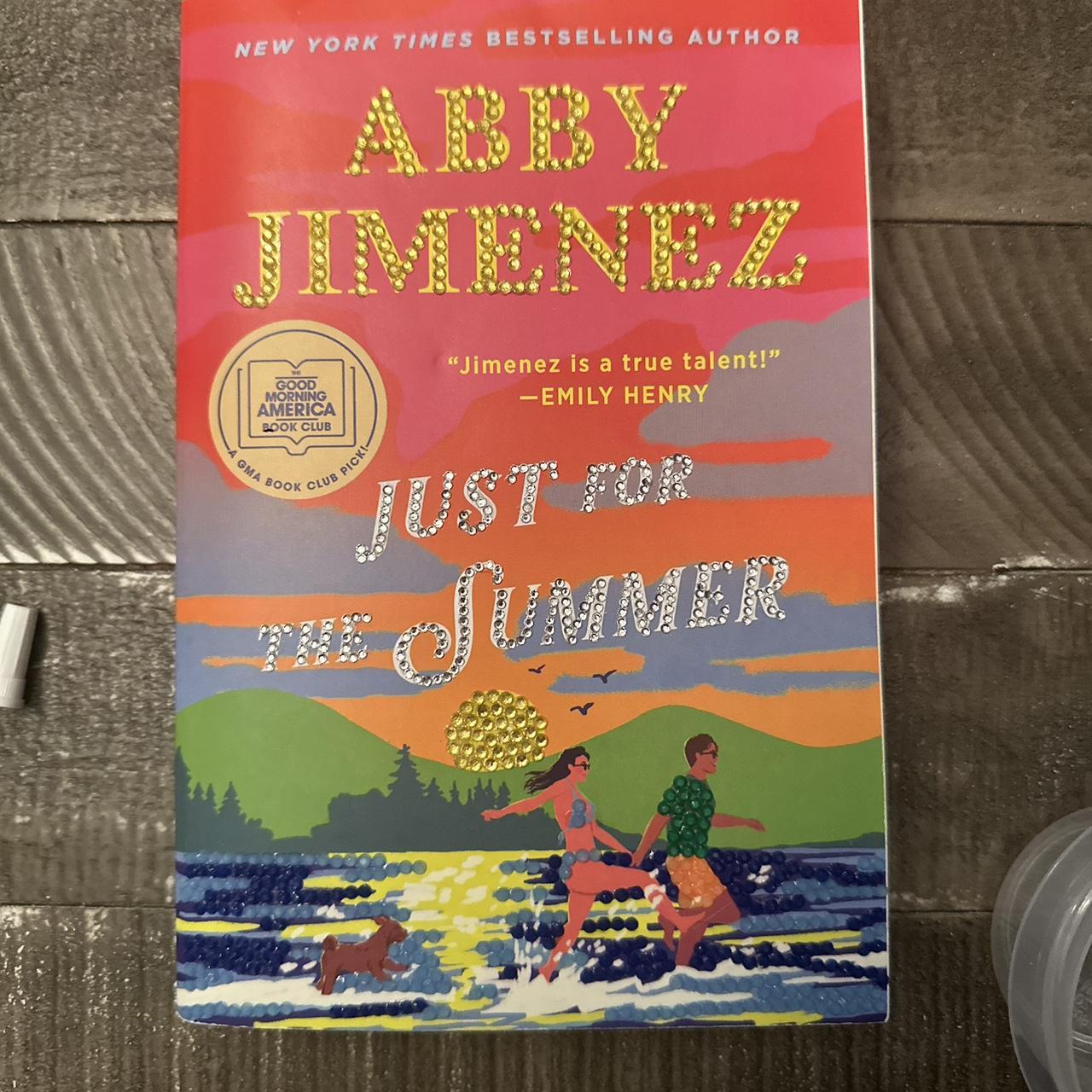 Handmade bedazzled book:Just For The Summer by Abby... | Depop