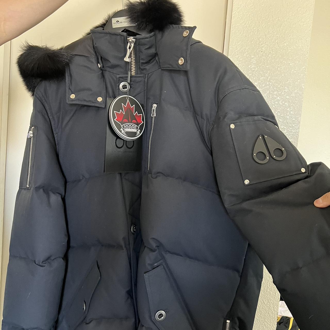 Sold Out Moose knuckles winter coat, mint condition... - Depop