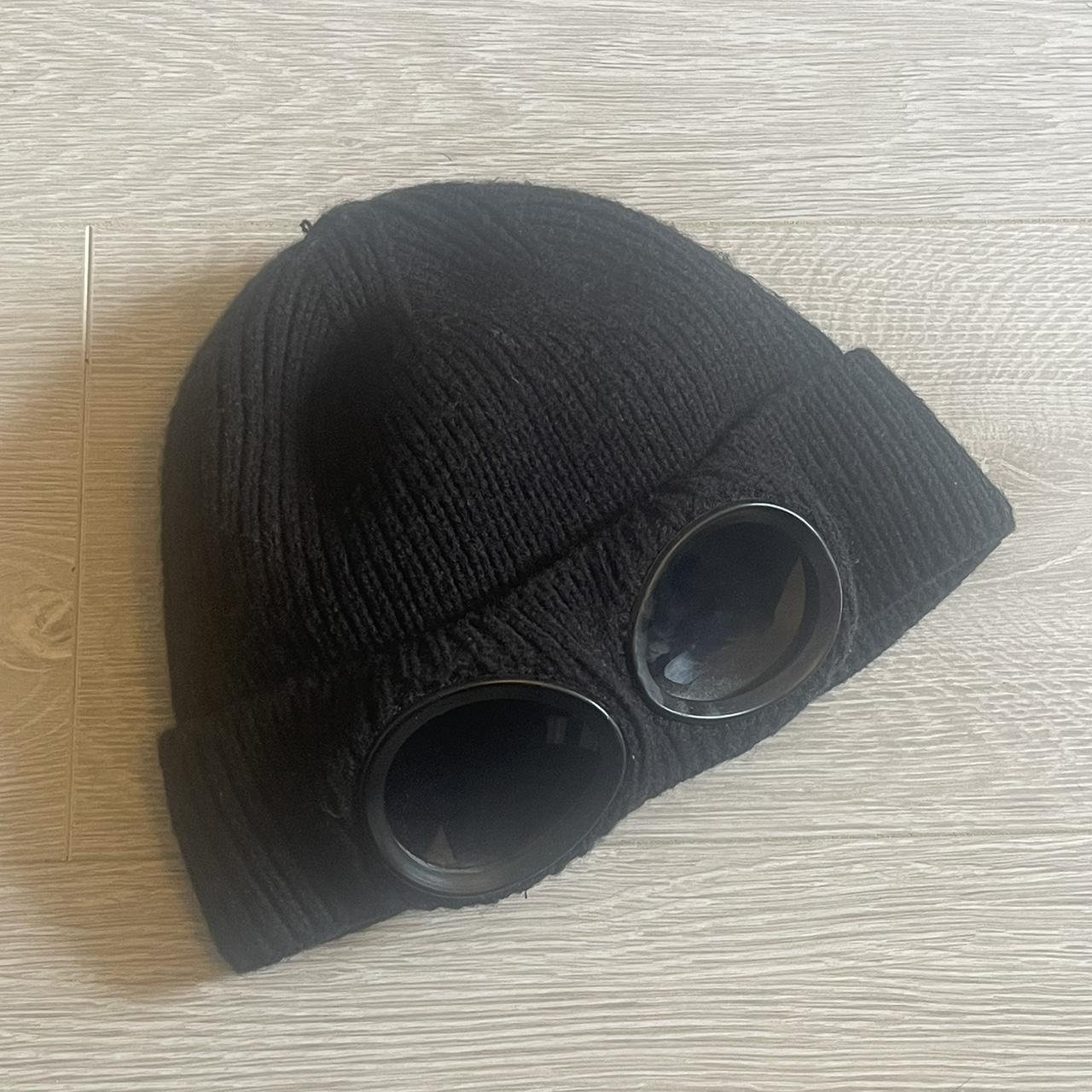 CP Company Beanie Goggle Hat Black Never... - Depop