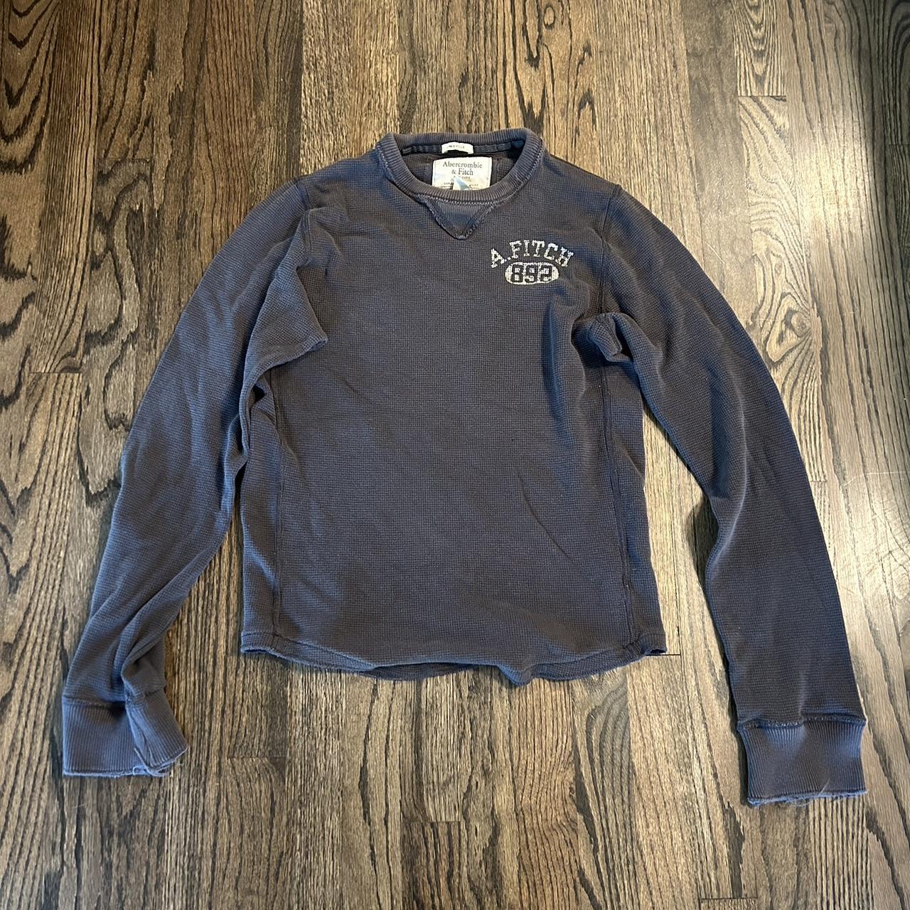 Abercrombie & Fitch Vintage Muscle Long Sleeve Shirt... - Depop