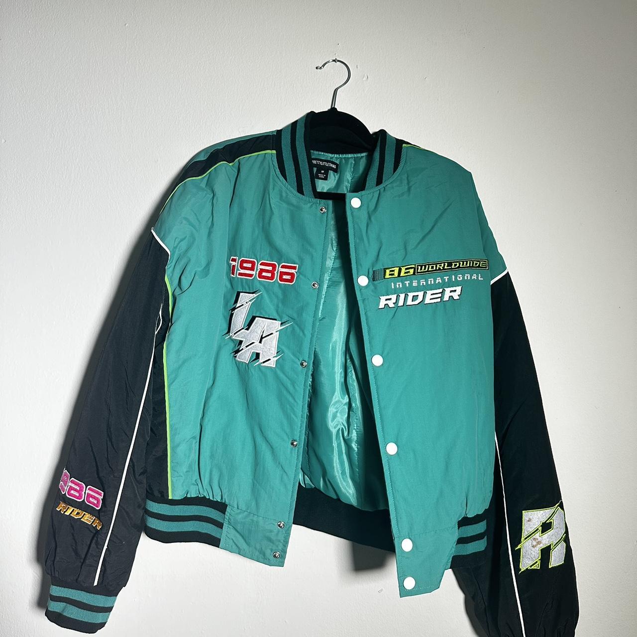 PLT Racer Jacket - Depop