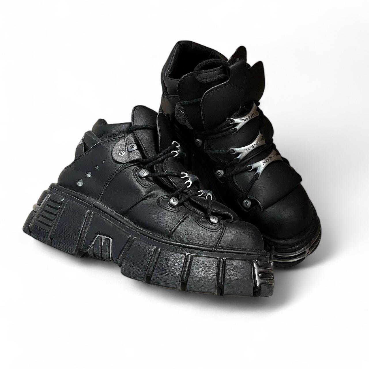 description: fresh new rock kicks barely worn good... - Depop