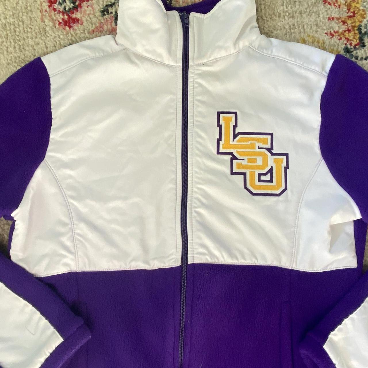 Polar Fleece LSU Jacket Women’s LSU jacket Listed... - Depop