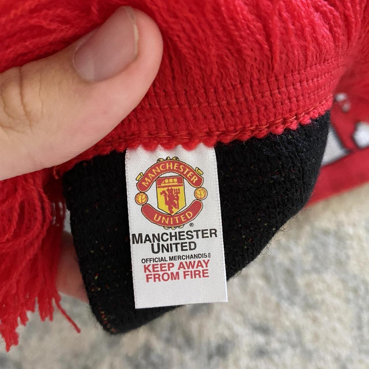 Man United Scarf Official Merchandise Cool Color... - Depop